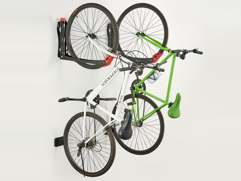 Amazon.com: Wallmaster BIKEPAL Swivel Bike Rack, Wall Mounted Vertical Bike Storage Hanger ...