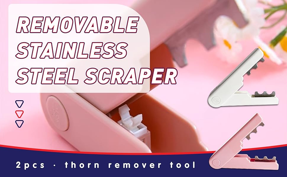 Amazon.com: 2 Pcs Rose Thorn Stripper Tool - Efficient Thorn Remover for Roses, Leaf Thorn ...