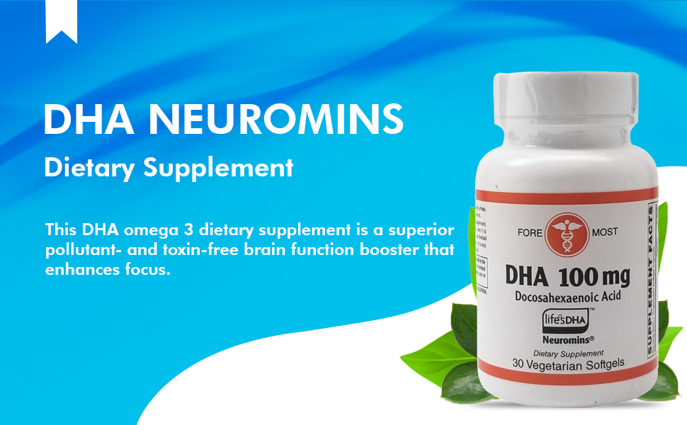 Amazon.com: Holistic Health DHA Neuromins 30 Vegetarian Softgels : Health & Household