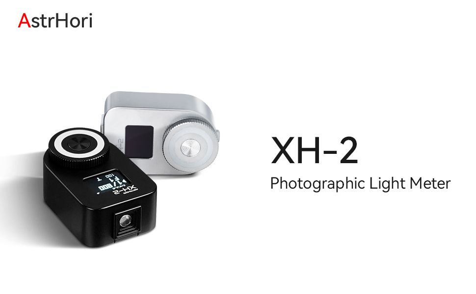 Amazon | ASTRHORI XH-2 露出計 ライトメーター 0.66インチOLEDディスプレイ リアルタイムメーター アップグレードモジュール スピンダイヤル調整 コールドシュー ...