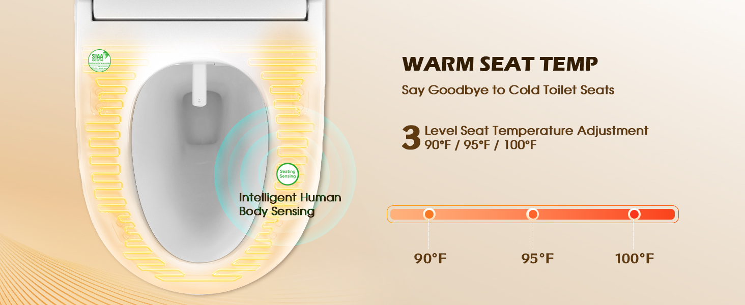 iliD Smart Max Bidet Toilet Seat, Electric Elongated Ecoseat with Four Cleaning Modes, Auto Open ...