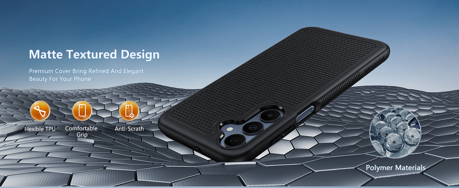 Amazon.com: FNTCASE for Samsung Galaxy A16-5G Case: Dual Layer Protective Heavy Duty Cell Phone ...