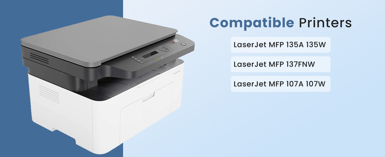 Amazon.com: 105A W1105A Toner Cartridge with New Chip Replacement for HP 105A 105 W1105A ...