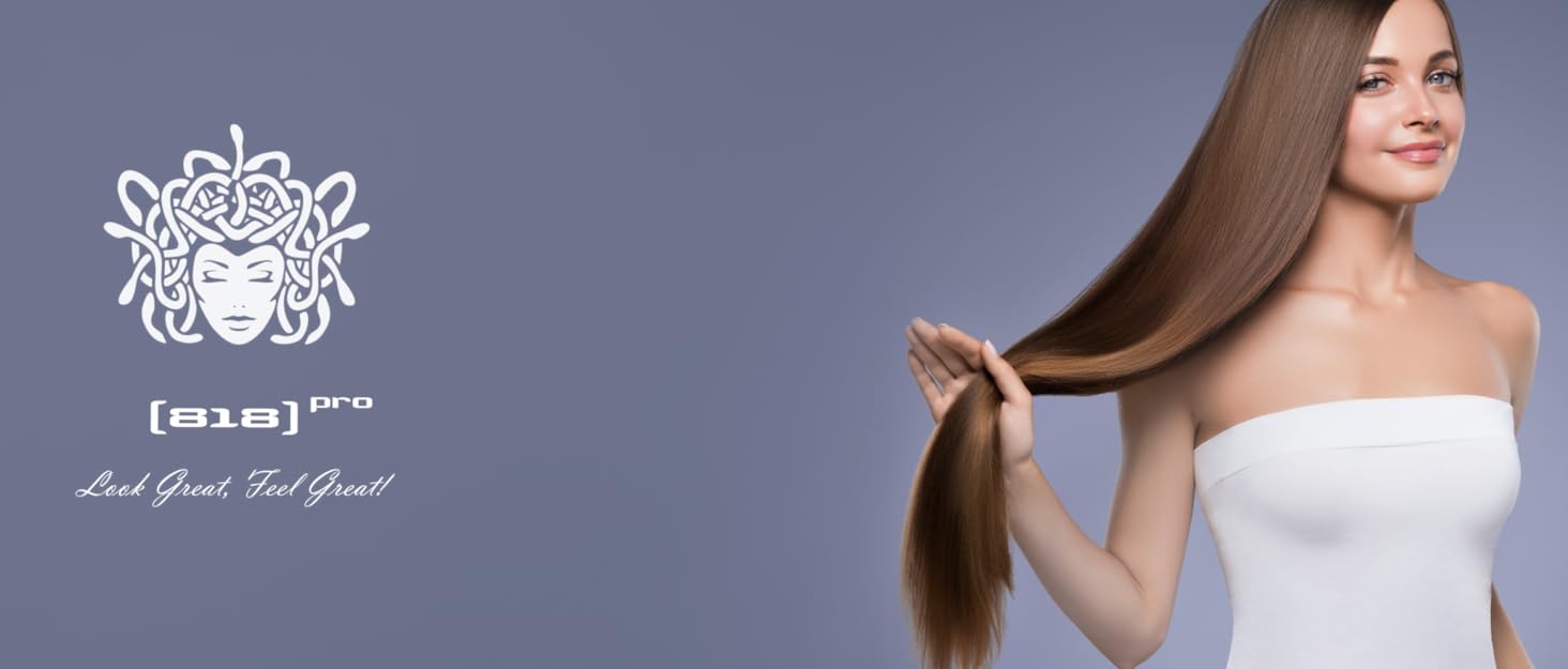 Amazon.com : 818 Pro Salon Hair Dryer and Straightener Set | 110000 RPM High Speed Ionic ...