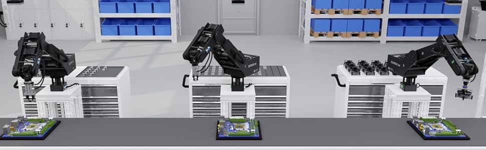 Amazon.com: Dorna 2 Industrial Robot Arm & Controller 3.3LB (1.5KG ...