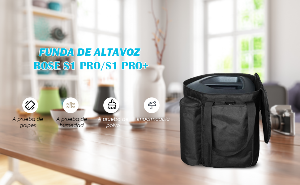 Bolsa De Altavoz para S1 Pro/S1 Pro+, Bolsa De Transporte Portátil para Altavoz Bluetooth ...