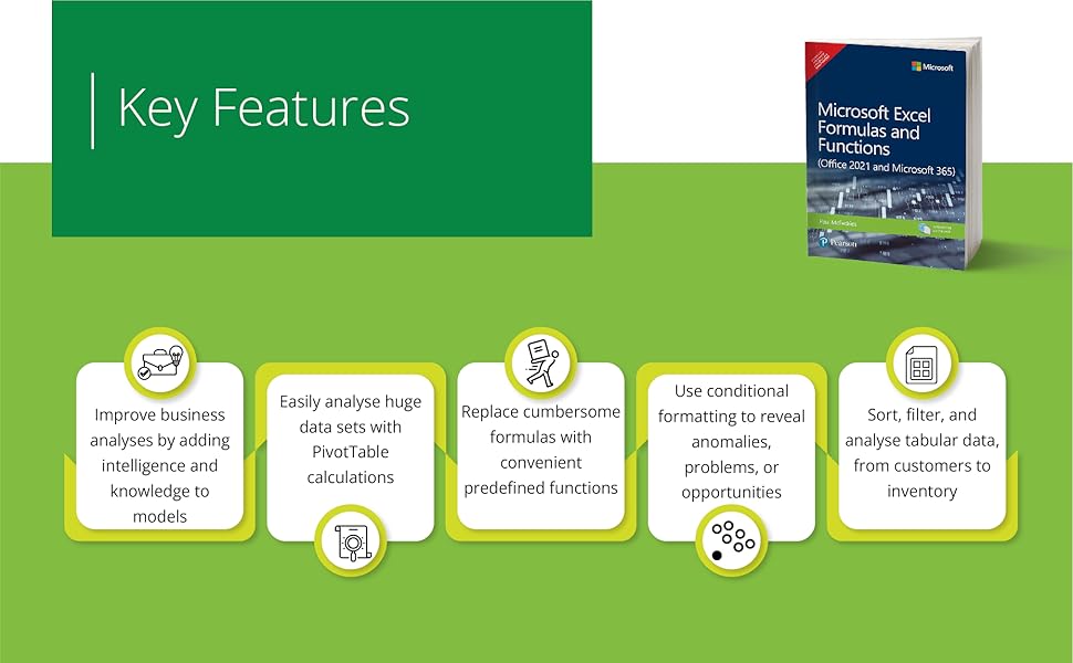 Buy Microsoft Excel Formulas and Functions (Office 2021 and Microsoft ...