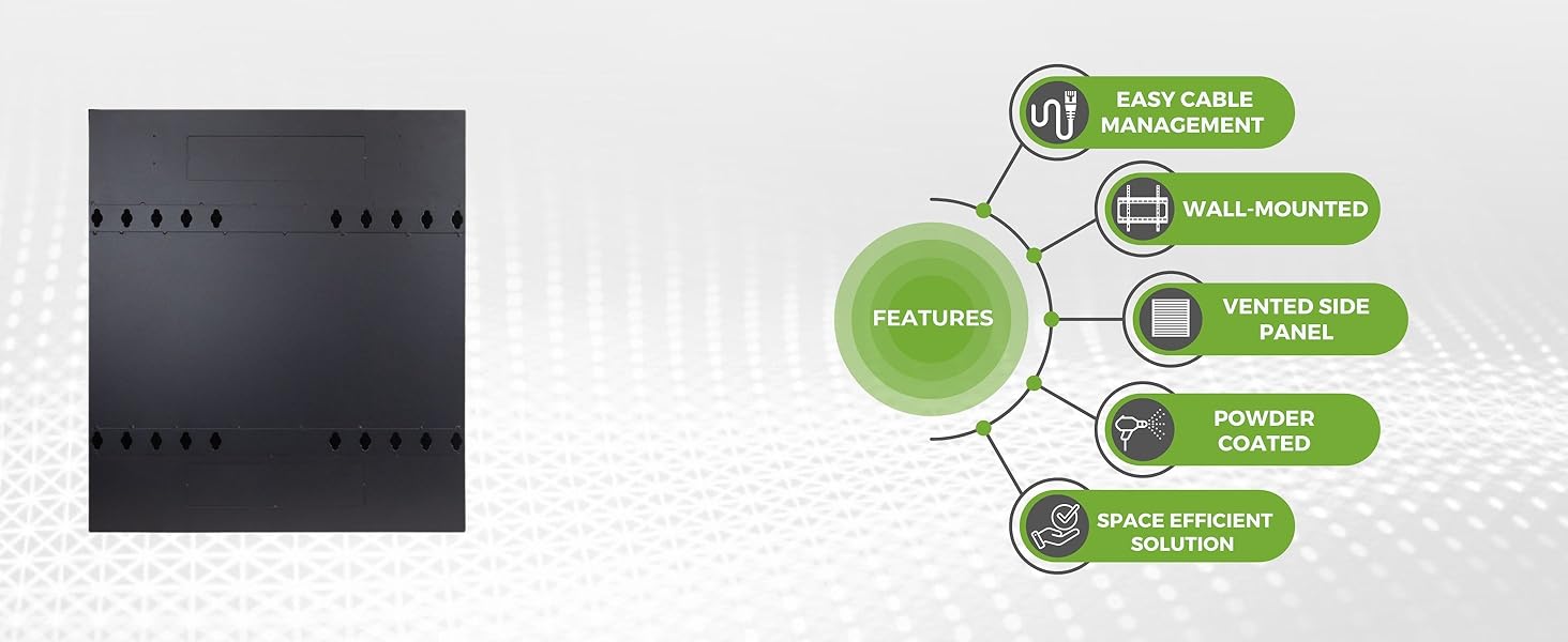 Amazon.com: NavePoint 5U Vertical Server Rack Enclosure, Low Profile, 20" Deep, Max Weight ...