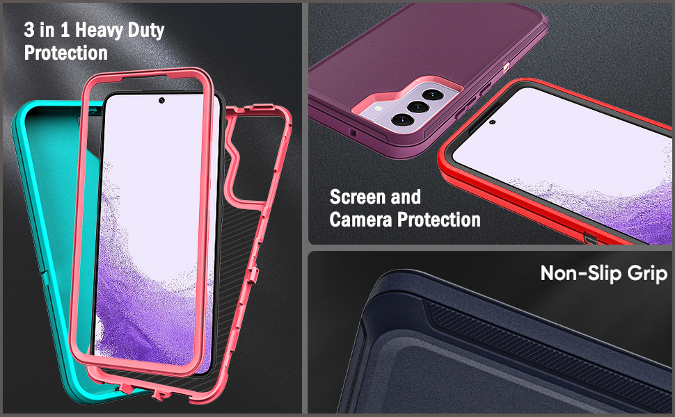 Amazon.com: YKHJKLEC for Samsung Galaxy S22 Case, ONLY, [NOT FIT Galaxy S22 Plus /S22 Ultra ...