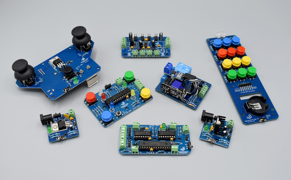 Quantum Joystick Controller Soldering Projects DIY Electronics Kits ...