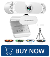 Amazon.com: DEPSTECH 4K Webcam, DW49 HD 8MP Equipped with Sony Sensor Autofocus Webcam with ...