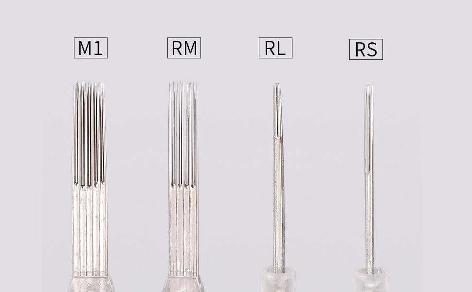 Amazon.com: EIPTWH 50PCS Assorted Tattoo Cartridges Needles,#12RL RS M1 Round Shader Mixed Size ...