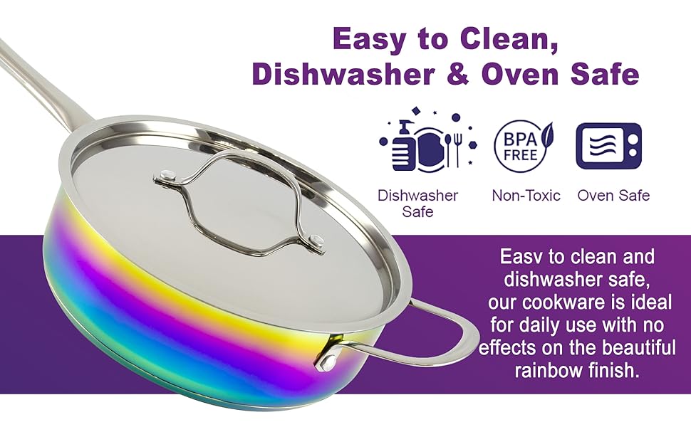 Amazon.com: The Magical Kitchen Collection - Iridescent Rainbow 9.5 ...