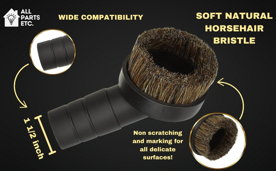 Amazon.com: ALL PARTS ETC. 1 1/2" inch Backpack Vacuum Dust Brush ...