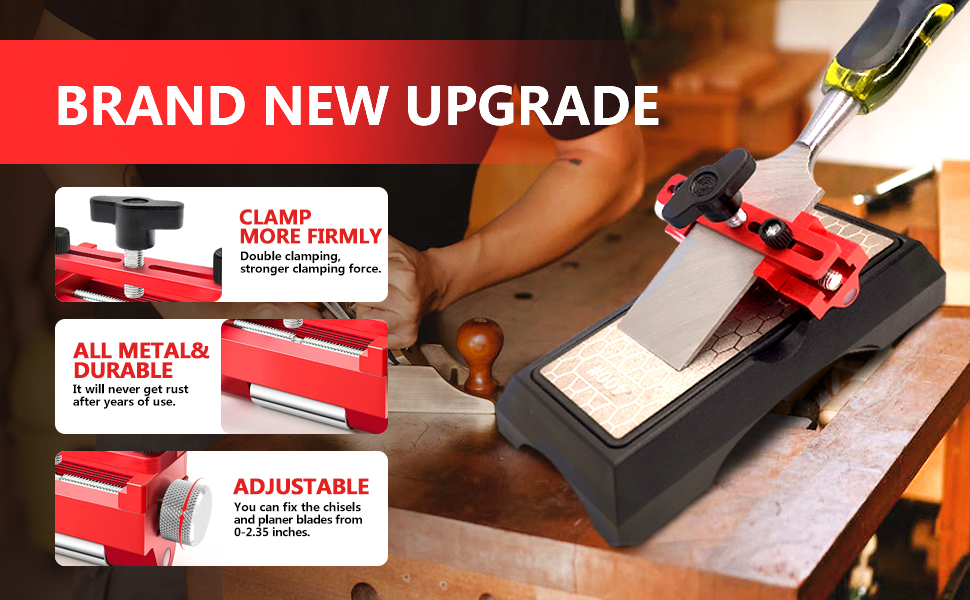 Amazon.com: Premium Honing Guide for Chisels and Planes - Chisel ...