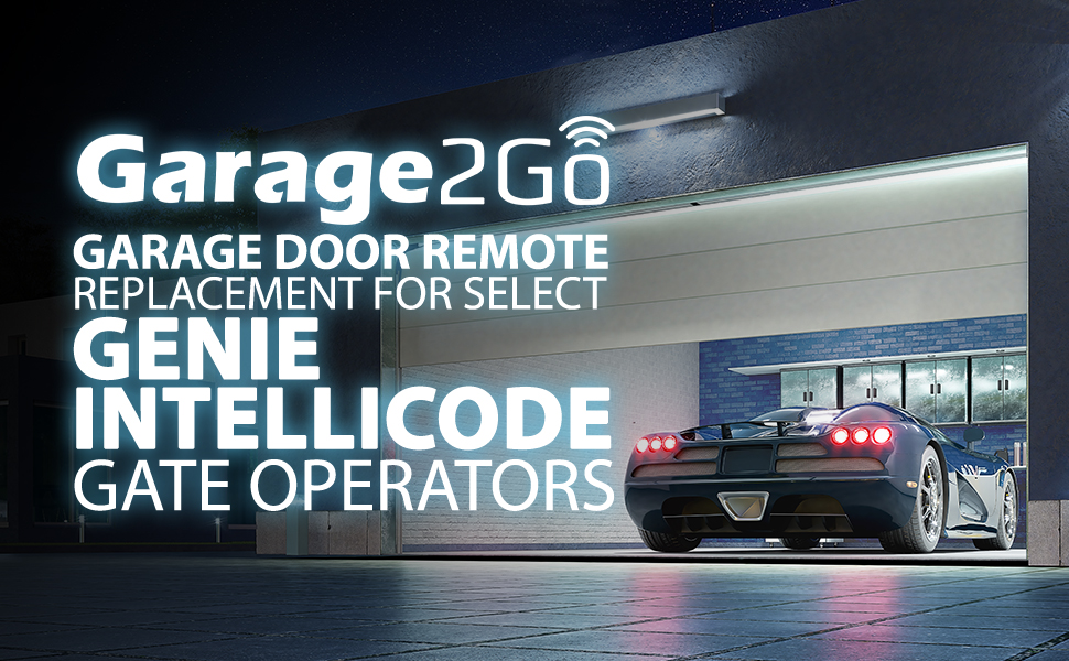 Garage2Go Garage Door Remote Replacement for Genie Intellicode G1T-BX ...