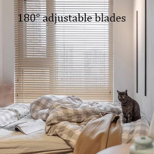 Amazon.com: 2" Slats Blinds for Indoor Windows W 22" 24" 34" 44" 48" 60" 64" 72" Cordless Faux ...