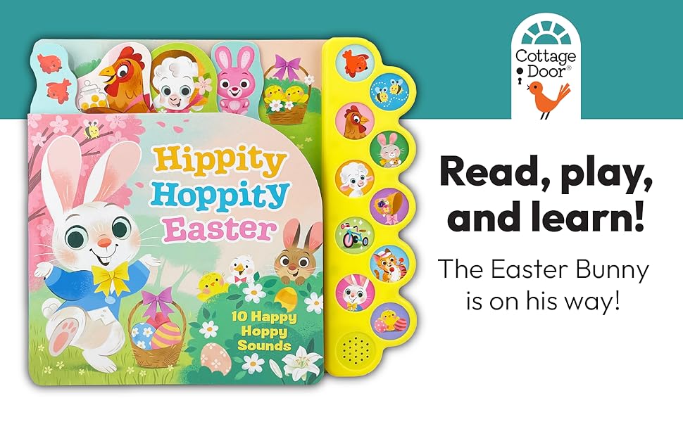 Amazon.com: Hippity, Hoppity, Easter Bunny -10 Happy Hoppy Sounds for ...