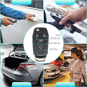 Amazon.com: X AUTOHAUX 2pcs 315MHz N5F-A08TAA Replacement Smart ...