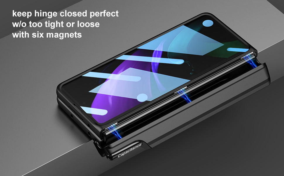 Amazon.com: Libeagle Compatible with Samsung Galaxy Z Fold 2 Case Heavy Duty Protective, Camera ...