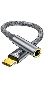 Amazon.com: ENVEL USB to 3.5mm Audio Adapter,External Stereo Sound Card with Dual TRS 3-Pole 3 ...