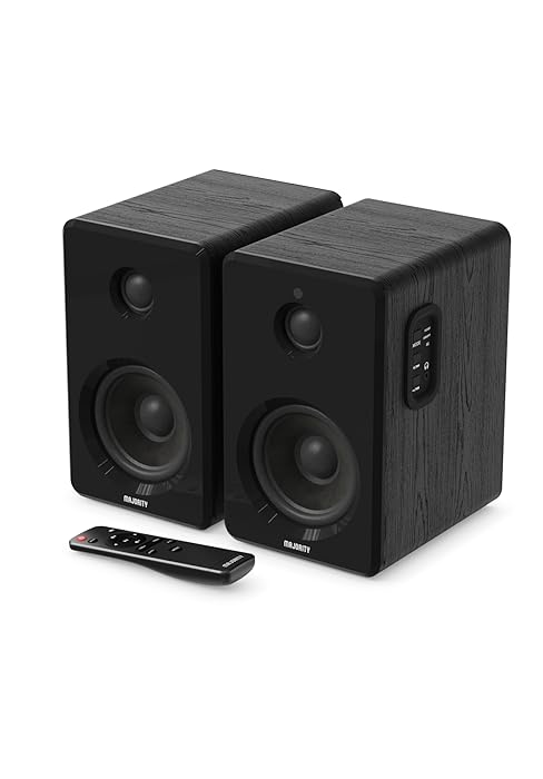 5.3 Bluetooth Bookshelf Speakers | Hifi Bluetooth Stereo | 100W Studio ...