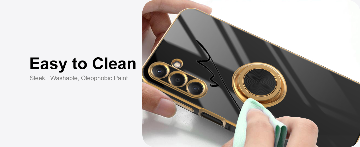 Amazon.com: Dahkoiz for Samsung A35 5G Case, Galaxy A35 5G Case, Multi-Function Finger Ring ...