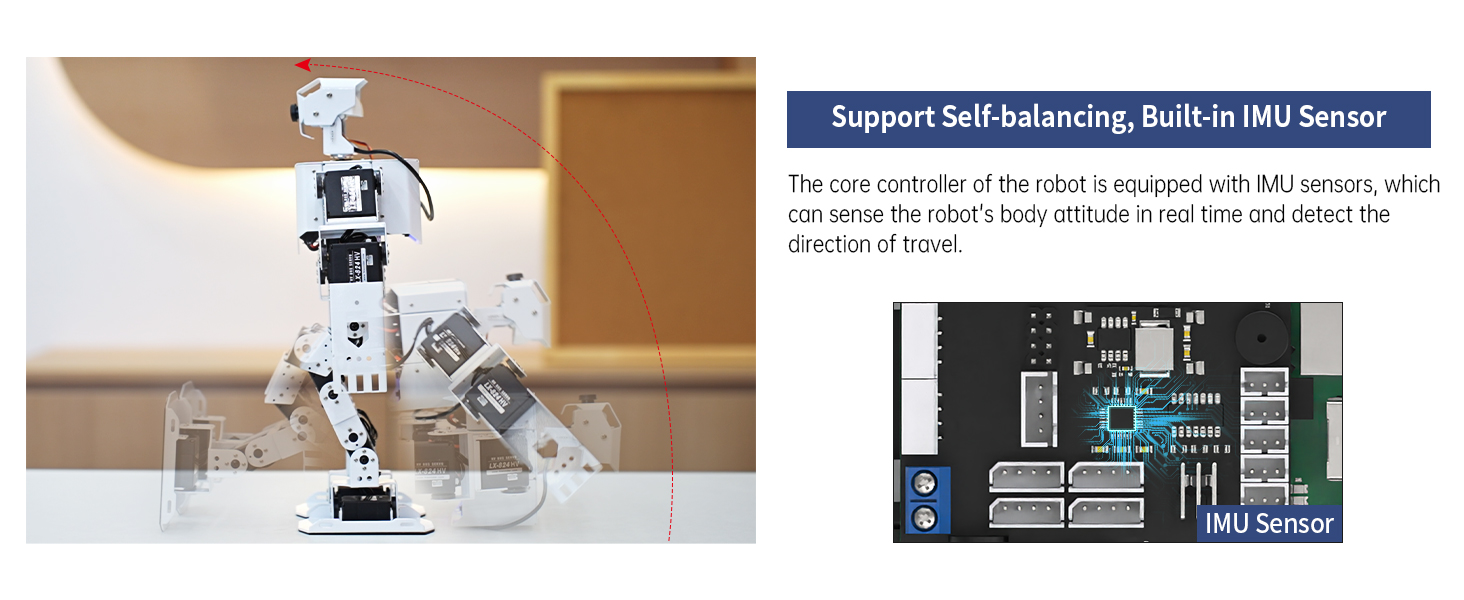 Amazon.com: HIWONDER AI Intelligent Visual Humanoid Robot Powered by ...