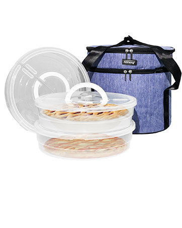 Amazon.com: Arineng 12 Inch Cake Carrier with Lid & Handle BPA-Free Cake Transport Container ...