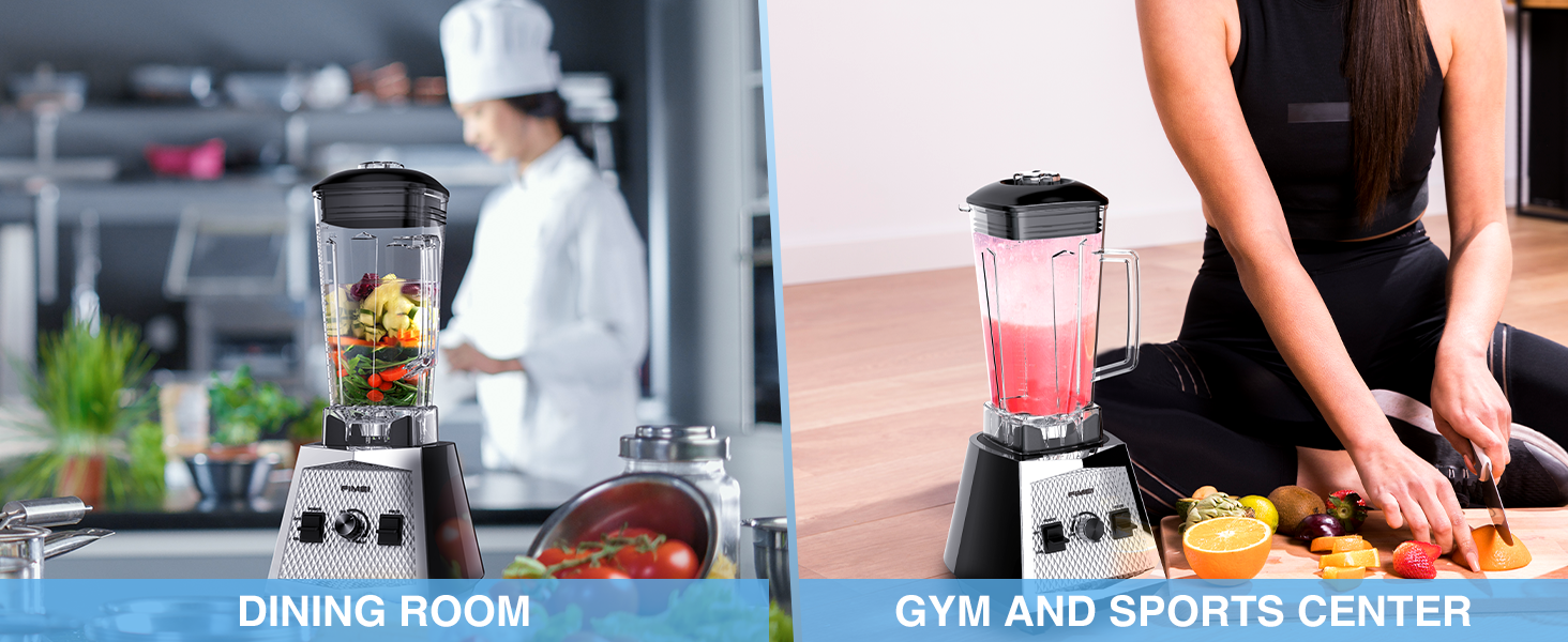 FIMEI Blender Smoothie Makers 1500W, Professional Blender Mixer for Ice, Smoothie Blender for ...