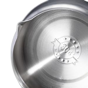 Amazon | オイルポット 油漉し器 油ポット ステンレス製 1.5L容量 680g重量 底部広くて厚い 重心安定 漏れない拡大口径 W15×H16.5cm コンパクト収納 フィルター ...