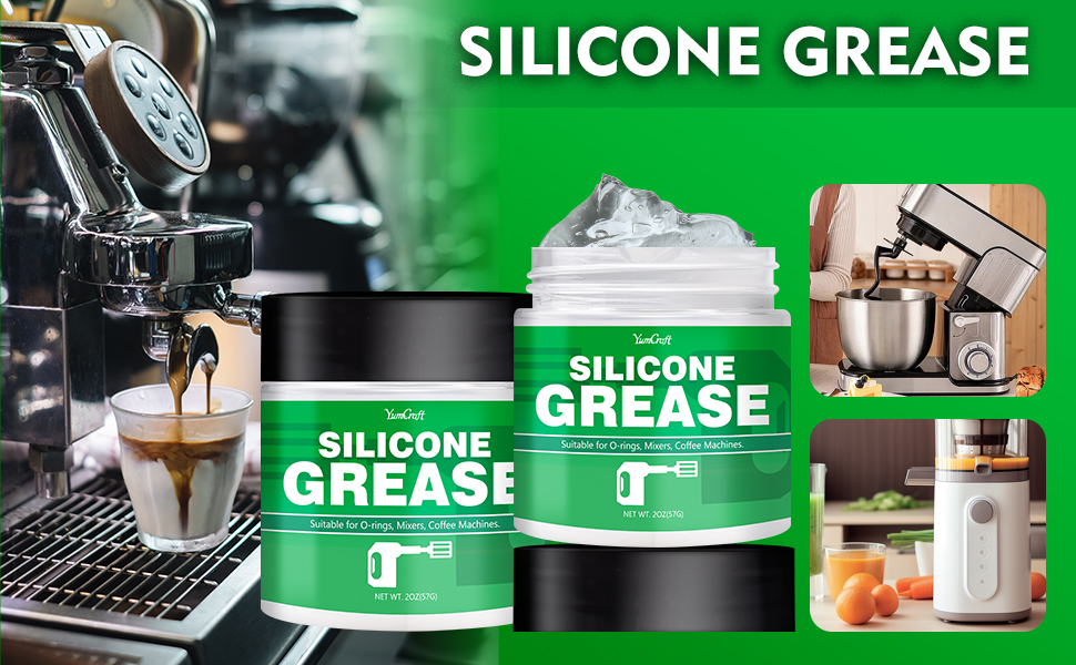 Silikonfett Lebensmittelecht 114g, Farblos Silikonfett füR Kaffeevollautomaten, Armaturen, O ...