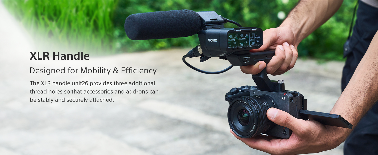 Buy Sony Cinema Line FX30 (ILME-FX30) with XLR Handle & Rechargeable Battery (FZ100)| Super 35 ...