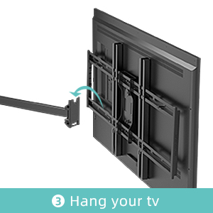 Amazon.com: HCMOUNTING Long Arm TV Wall Mount for 42-80 inch TVs, Full Motion TV Mount with 43 ...