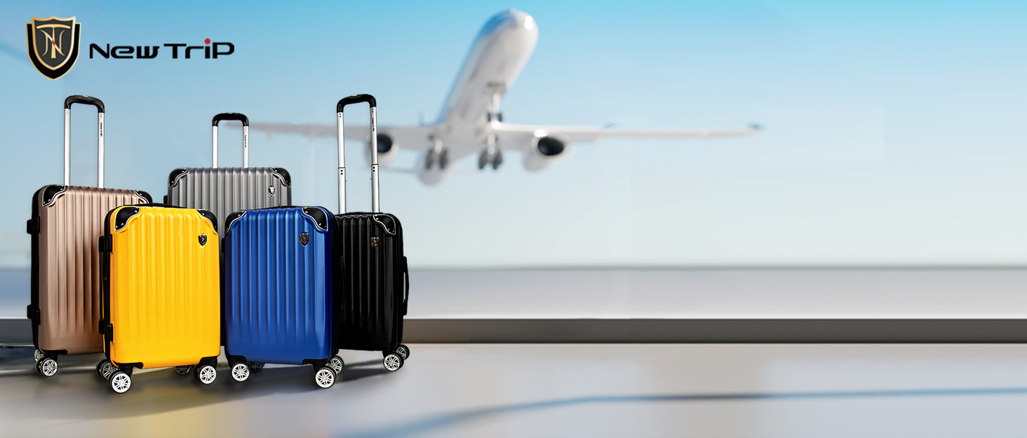 Amazon.co.jp: [New Trip] スーツケース 機内持ち込み キャリーケース Sサイズ 40L 2-3泊 YKKファスナー キャリーバッグ ABS+PC 耐衝撃 超軽量静音 ...