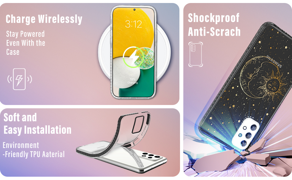 Amazon.com: Toycamp for Samsung A52 Case(Also for Samsung A52s Case) Case, Cute Funny Skull ...