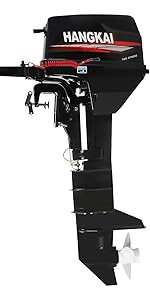 Amazon.com: COFECO Hangkai 18HP Outboard Motor, 2 Stroke 246CC Heavy Duty Fishing Boat Engine ...