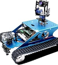 Amazon.com: Yahboom Raspberry Pi 5 4GB AI Smart Robot Dog Python ...