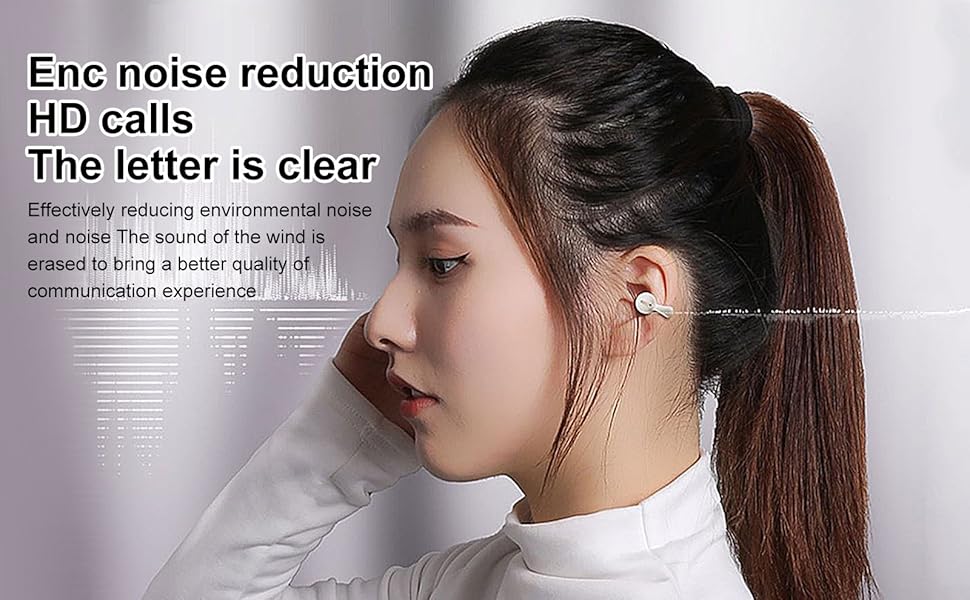 Amazon.com: Ulable Wireless Ear Clip Bone Conduction Headphones, Open ...