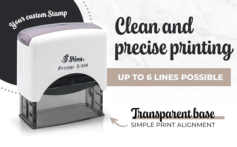 Personalised Stamp - Name Stamp, Address Stamp or Company Stamp That ...