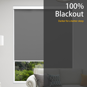 Amazon.com: FS KEEWO Roller Window Blinds Blackout Rechargeable Electric Window Shades with ...