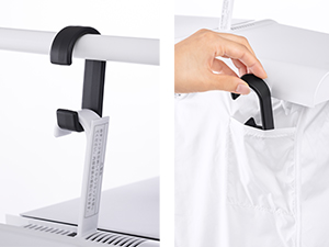 Amazon.co.jp: 【たたむとわずかA4サイズ】±0 プラスマイナスゼロ コンパクト衣類乾燥機 (グレー) XRC-G010 (H) 部屋干し 高温除菌 シワ防止 花粉対策 工事不要 ...