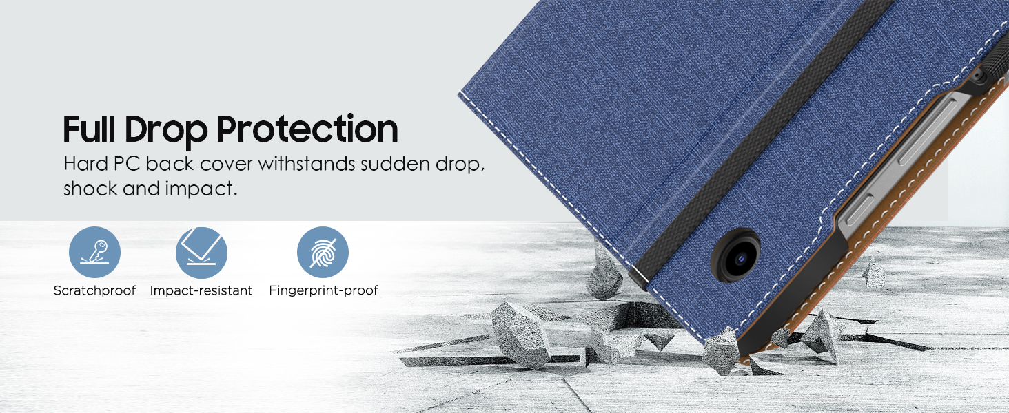 Amazon.com: MoKo Case for Samsung Galaxy Tab A9 8.7-Inch 2023 (SM-X110 ...