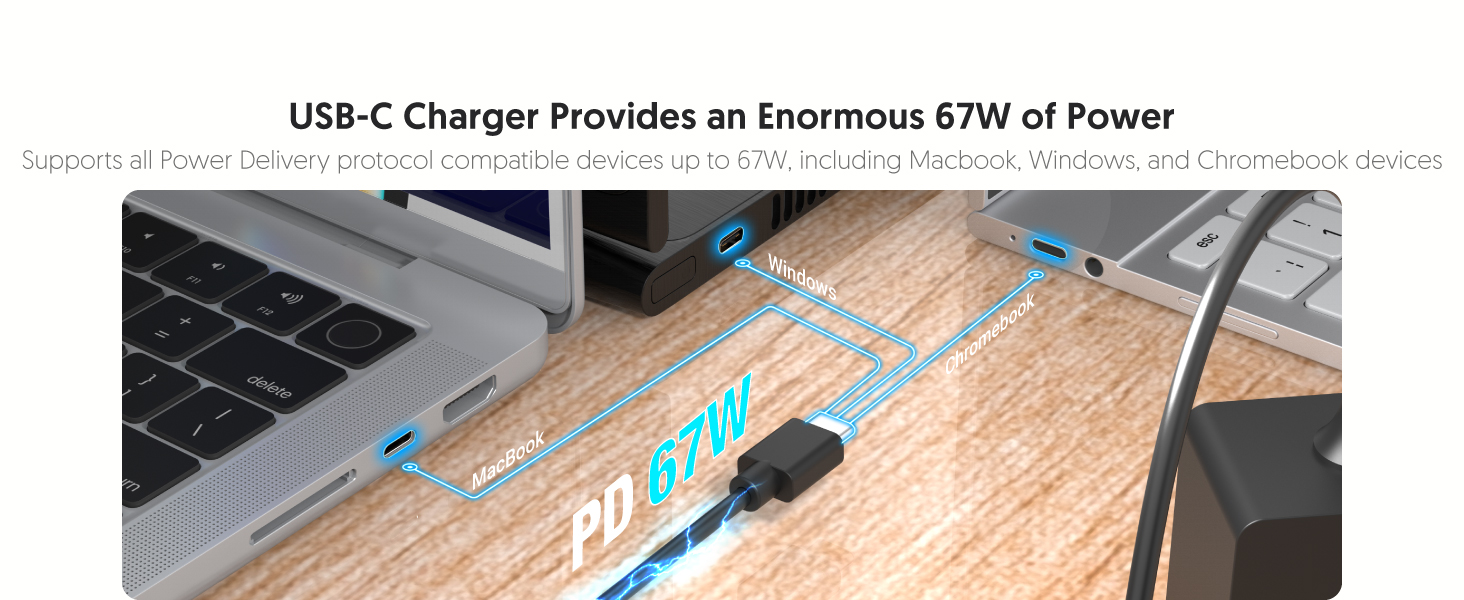 Amazon.com: j5create 65W GaN PD USB-C Foldable Mini Charger with HP DC Converter, Suitable for ...