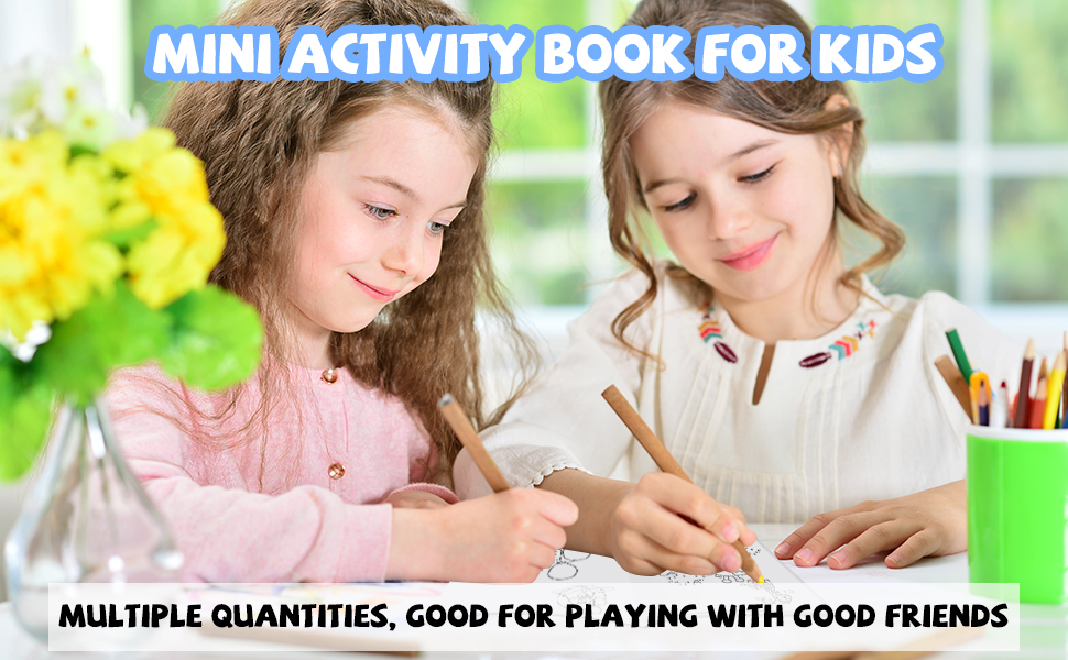 OSIMIG 24 Mini Activity Books for Kids Party Favours ages 4-8 8-12 ...