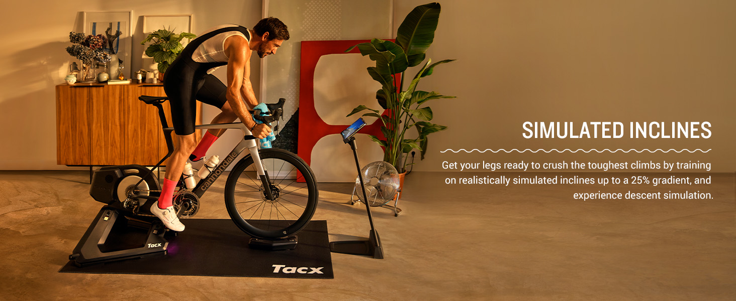 Amazon.com: Garmin TacX NEO 3M Smart Trainer, Multidirectional Movement, Realistic Ride Fee ...