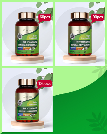 Amazon.com: zooone Lutein and Zeaxanthin Eye Vitamins, Eye Vitamin and Mineral Supplement with ...