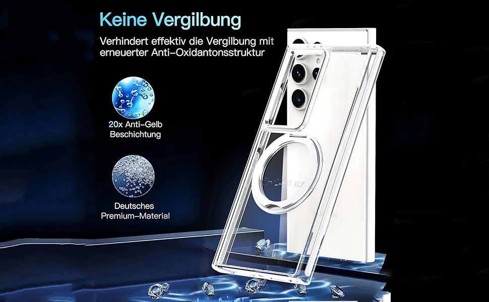 Amazon.com: Lunivop for Samsung Galaxy s24 Ultra Case [Compatible with Magsafe Wireless Charging ...