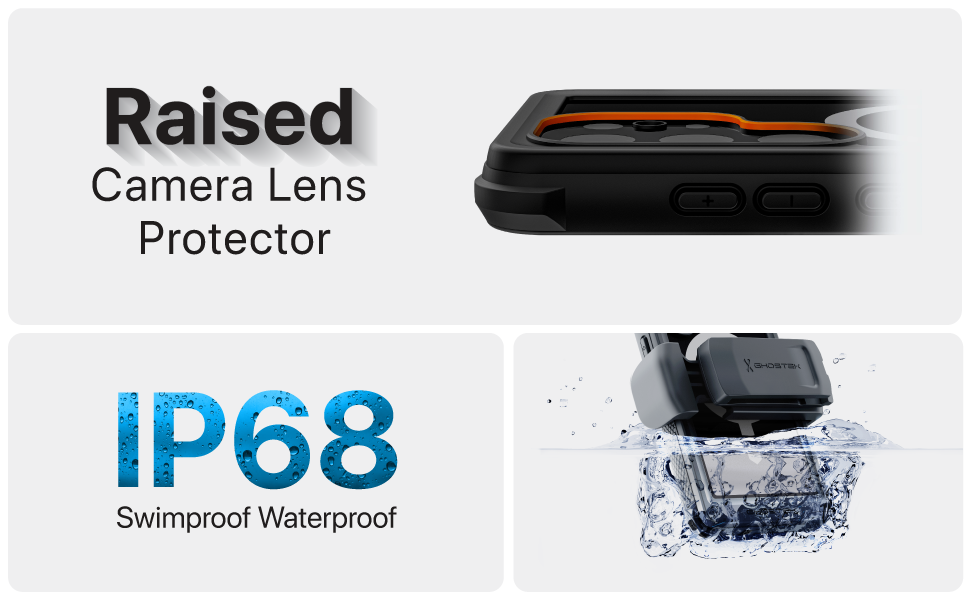 Amazon.com: Ghostek Nautical S25 Ultra Waterproof Case with Belt Clip, Screen Protector and ...