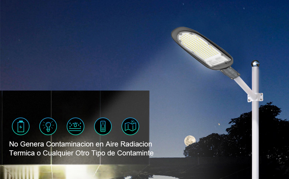 150W Reflectores LED Exteriores,Focos de Exterior,Lampara para LED Exterior con Deteccion Diurna ...